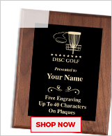 Disc Golf Trophies | Disc Golf Medals | Disc Golf Plaques and Awards