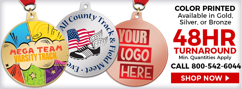 Custom Track Medals |Track With Your Logo