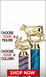 Farm Animals Trophies - Farm Animals Medals - Farm Animals Plaques and ...