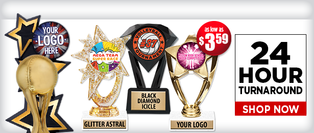 Custom Trophies | Award Trophies | Custom Logo Trophies