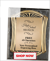 High School Reunion Trophies | High School Reunion Medals | High School ...