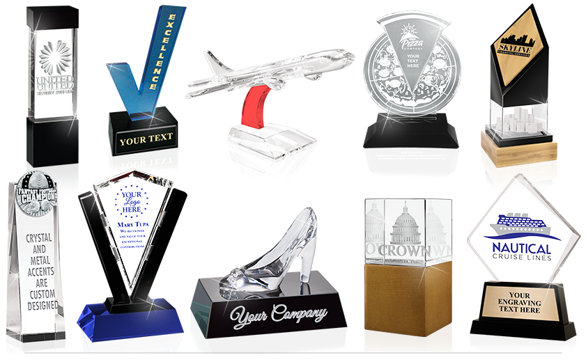 Custom Crystal Awards | Custom Crystal Trophies | Personalized Crystal ...