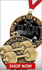 Powerlifting Trophies | Powerlifting Medals | Powerlifting Plaques and ...