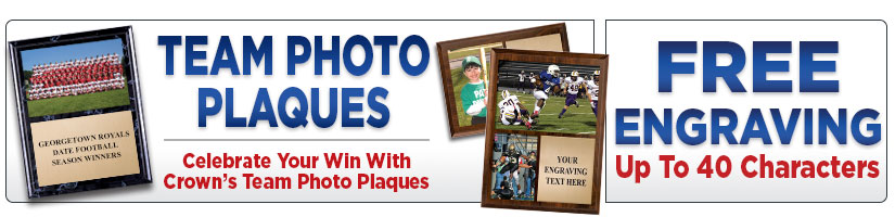 Team Photo Plaques