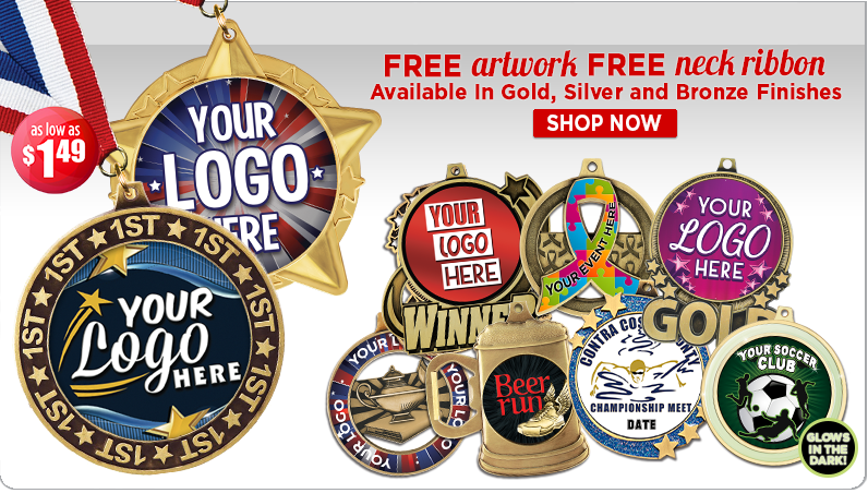 Custom Insert Medals
