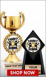 Family Reunion Trophies | Family Reunion Medals | Family Reunion ...