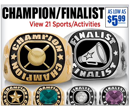 Championship Rings | Custom Championship Rings for Sale