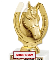 Horseshoes Medals - Crown Awards