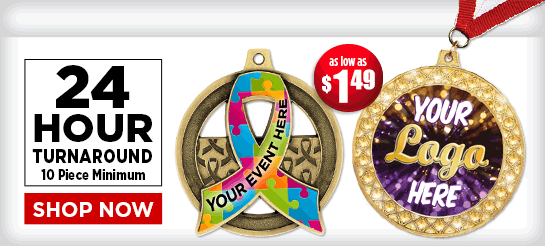 Custom Community Event Medals | Custom Event Medals