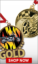 Motorcycle Trophies | Motorcycle Medals | Motorcycle Plaques and Awards