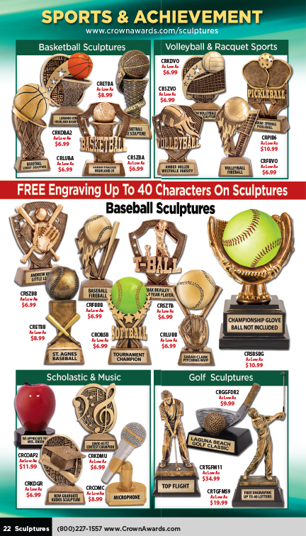Crown Awards Catalog