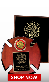 Fire Engine Plaques - Crown Awards