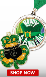 St. Patrick's Day Trophies - St. Patrick's Day Medals - St. Patrick's ...
