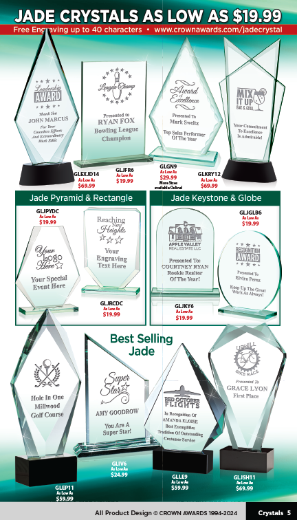 Crown Awards Catalog
