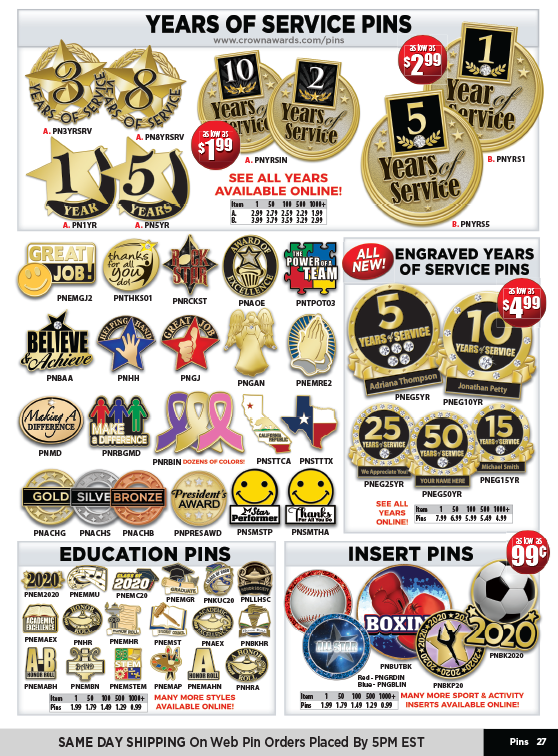 Crown Awards Catalog