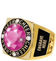 Cheerleading Championship Rings | Custom Cheer Rings