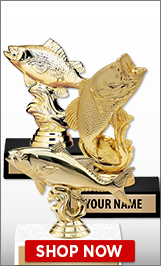 Fishing Trophies - Fishing Medals - Fishing Plaques and Awards