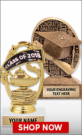 Graduation Trophies - Graduation Medals - Graduation Plaques and Awards