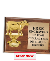 Cow Trophies | Cow Medals | Cow Plaques and Awards