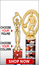 Basketball Trophies - Basketball Medals - Basketball Plaques and Awards