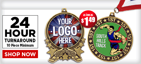 Custom Track Medals |Track With Your Logo