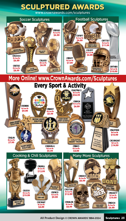 Crown Awards Catalog