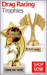 Drag Racing Trophies - Crown Awards