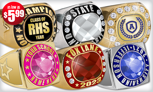 Custom Class Rings | School Class Rings and More!