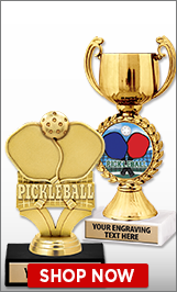 Pickleball Trophies | Pickleball Medals | Pickleball Plaques and Awards