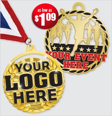 Custom Track Medals |Track With Your Logo