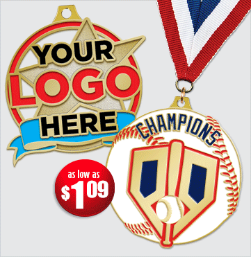 Custom Baseball Medals | Baseball Medals With Your Logo