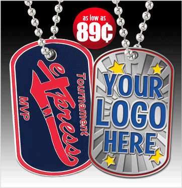 Custom Dog Tags | Dog Tag Awards | Custom Award Dog Tag