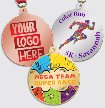 Custom 5K Medals