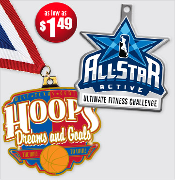 Custom Printed Medals | Printed Medallions