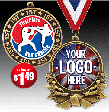 Custom Karate Medals | Custom Martial Arts Medals