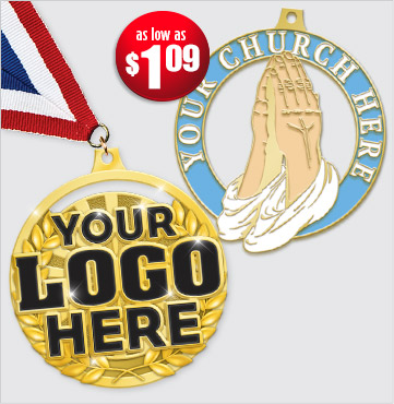 Custom Religion Medals and Awards