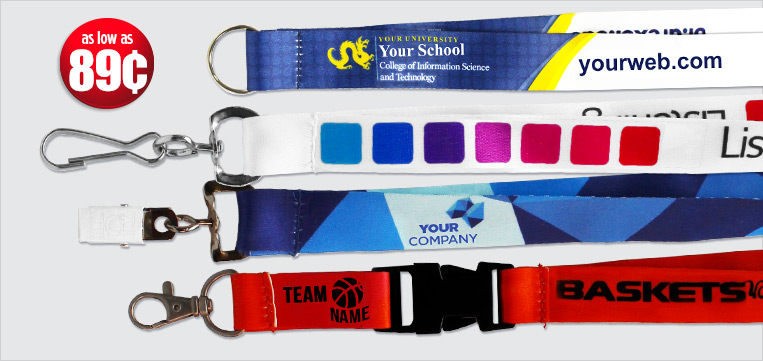 Custom Lanyards | Custom Printed Lanyards | Personalized Lanyards