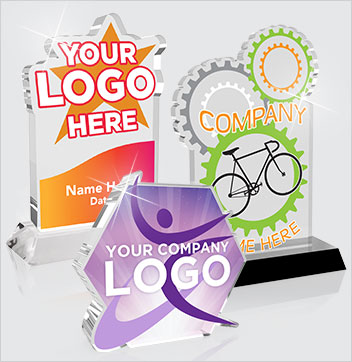 Custom Cut Acrylics | Acrylic Awards | Custom Acrylic Embedments