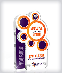 Custom Cut Acrylics | Acrylic Awards | Custom Acrylic Embedments