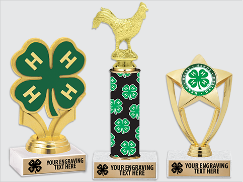 4-H Trophies | 4-H Medals | 4-H Plaques and Awards