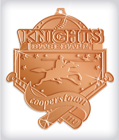 Custom Baseball Medals | Baseball Medals With Your Logo