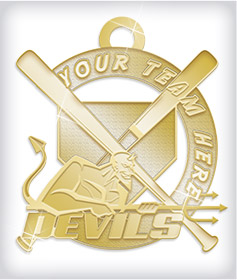 Custom Baseball Medals | Baseball Medals With Your Logo
