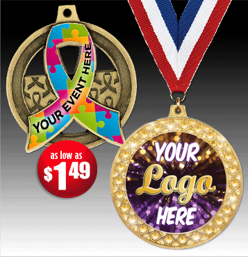 Custom Community Event Medals | Custom Event Medals