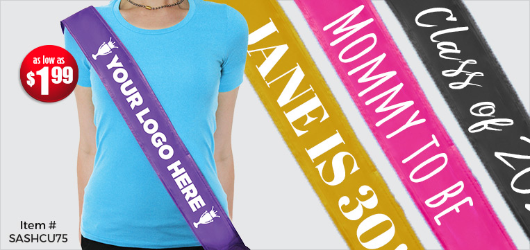 Custom Sashes | Personalized Sashes | Custom Pageant Sashes