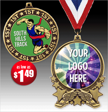 Custom Track Medals |Track With Your Logo
