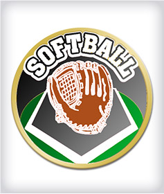 Custom Softball Pins