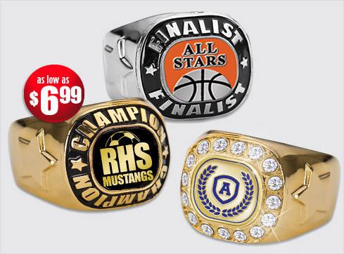 Custom Team Rings | School Team Rings and More!